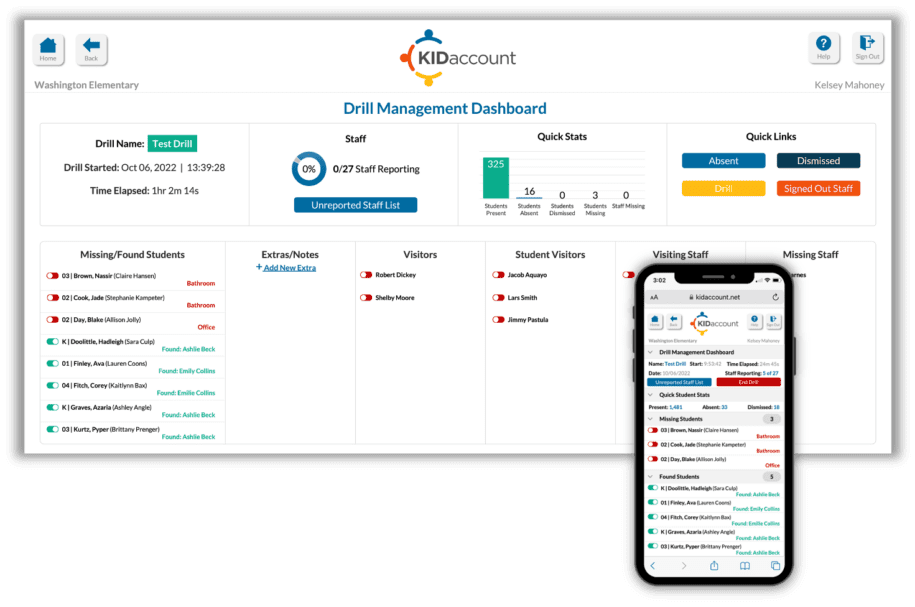 KIDaccount | Emergency Management & Reunification – Safe & Secure Solutions